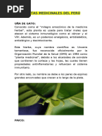 Informe_100_Plantas_Medicinales_Selva_Peruana | PDF