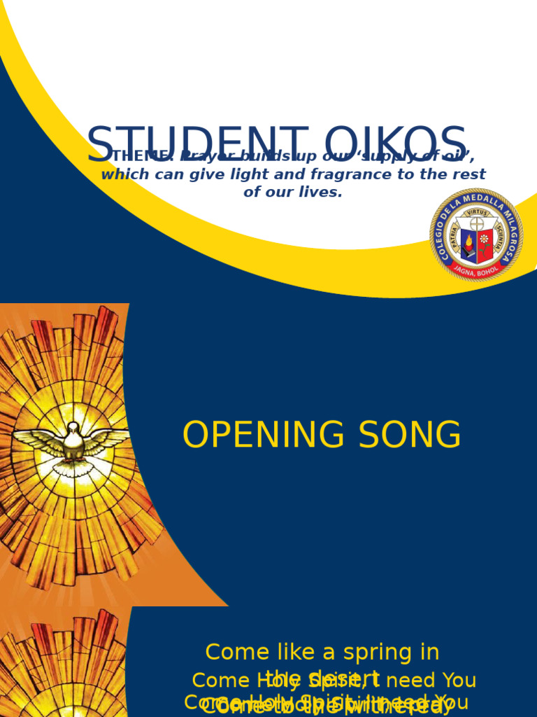 Student Oikos | PDF | Lord's Prayer | New Testament