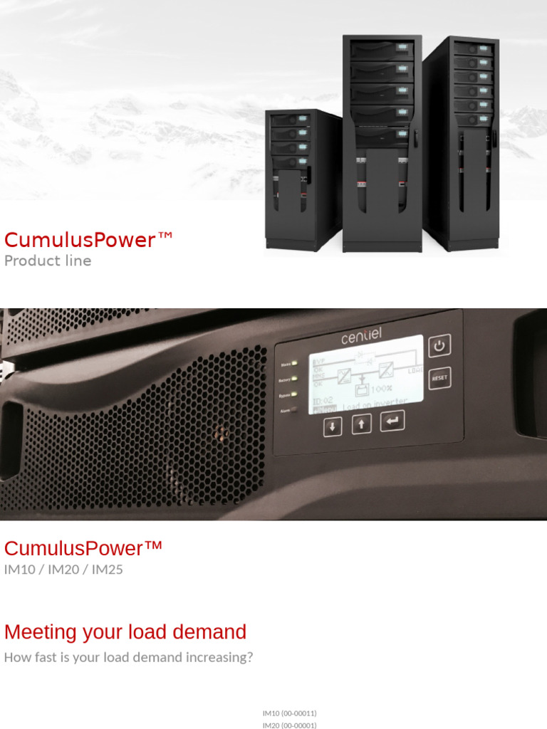 CumulusPower Product Line | PDF | Electrical Engineering | Electronics