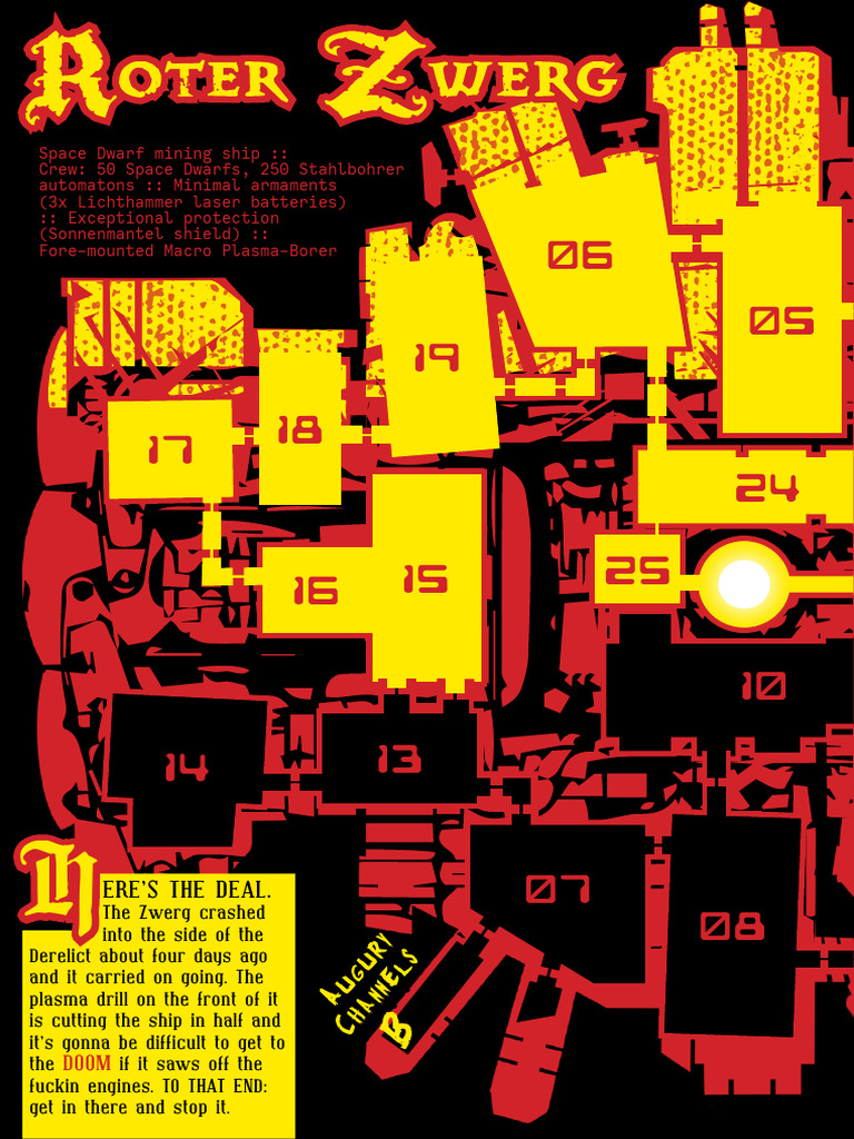 Mork Borg - Roter Zwerg - An Orc Borg Dungeon (Oef) (2022!04!13) | PDF