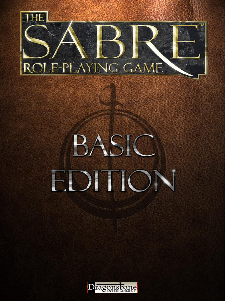 Sabre RPG | PDF | Elf (Dungeons & Dragons) | Dwarf (Dungeons & Dragons)
