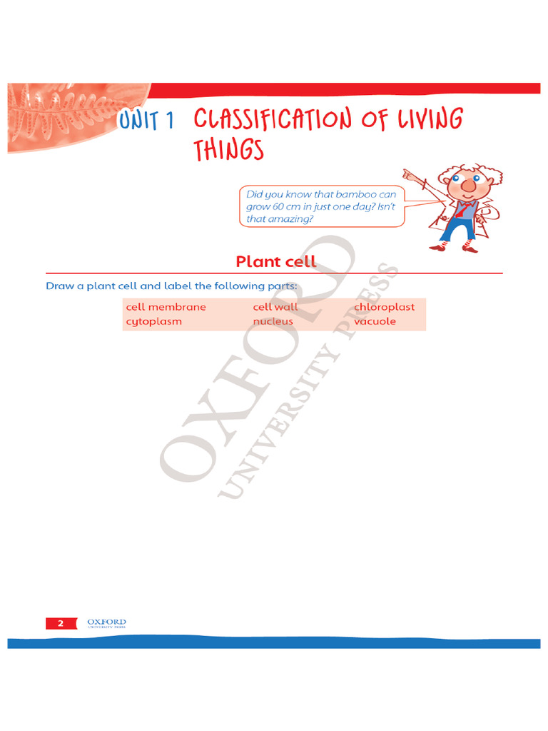 The Science Factor Workbook-5 (Unit 1) | PDF
