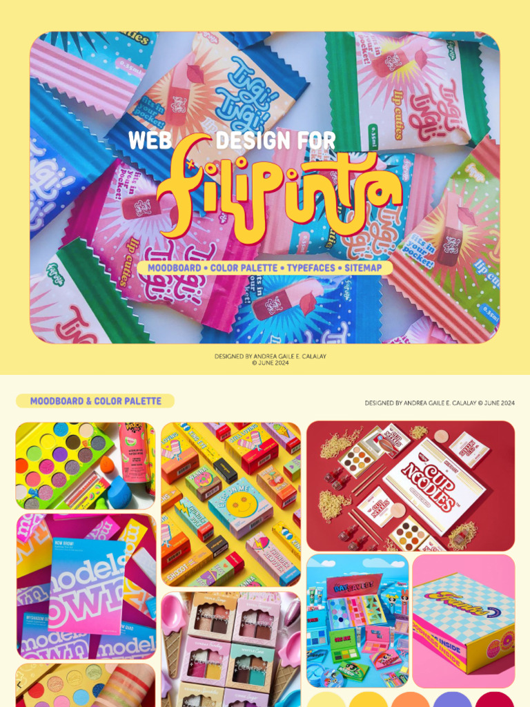 Calalay - Act 1 - Website Design Concept | PDF