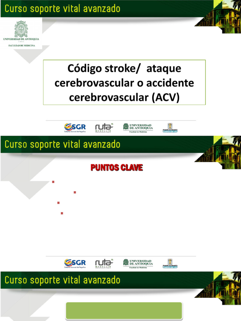 Codigo stroke | PDF | Carrera | Medicina