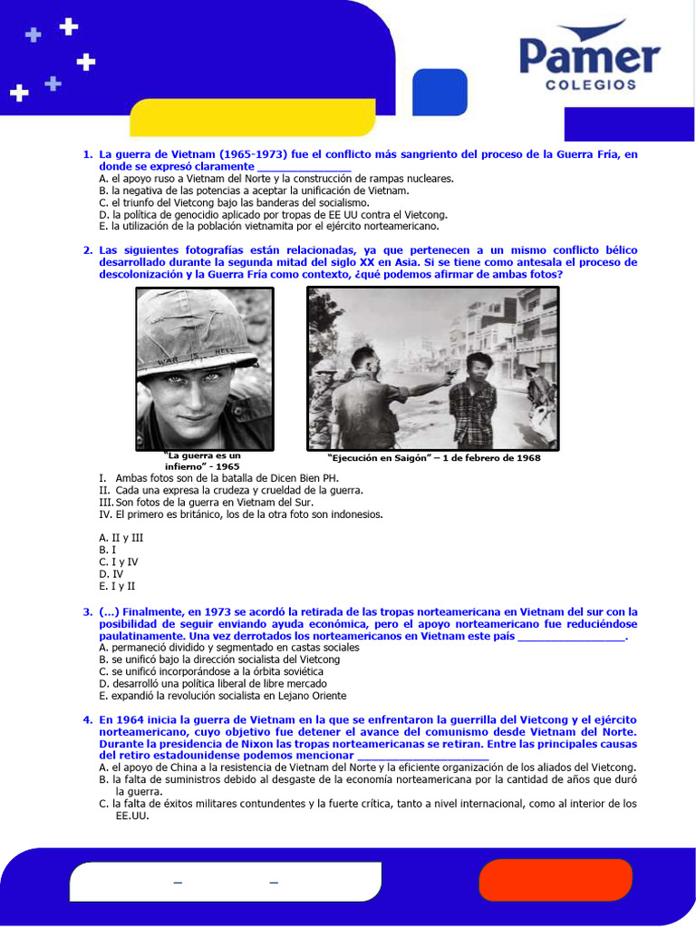 DECOPAMER - 4to Año - SEM4 - HUNI - II BIM - 2024 | PDF | Israel ...