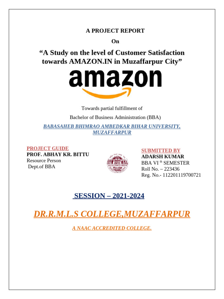 Adarsh Kumar | PDF | Retail | Quantitative Research