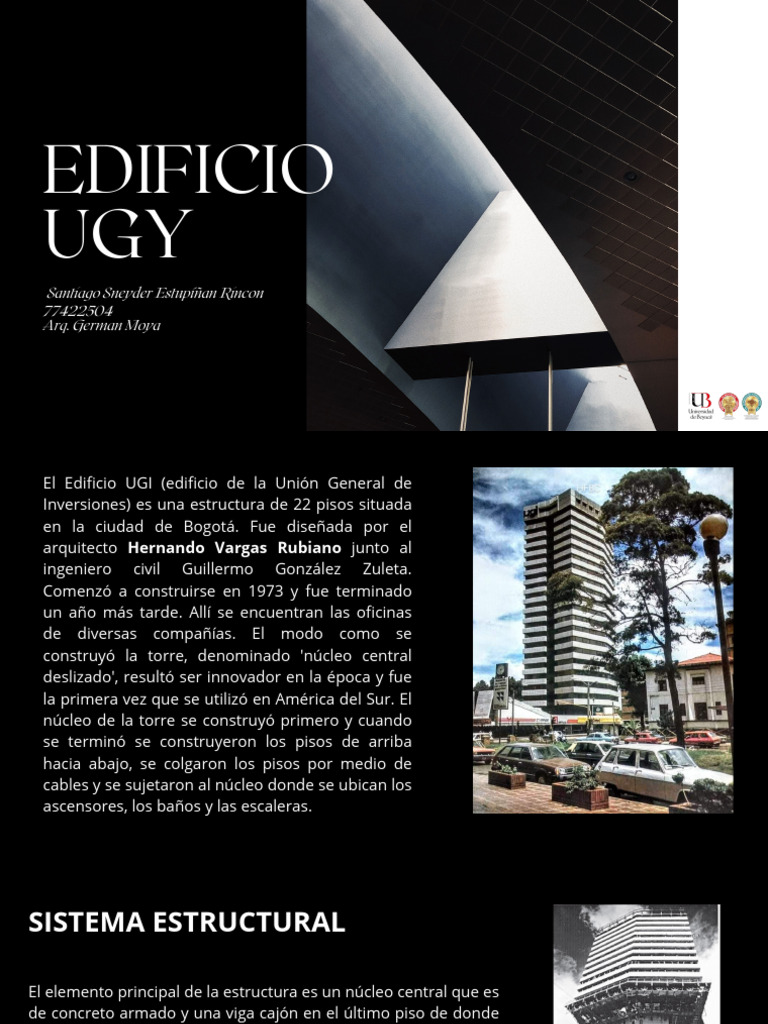 Edificio Ugi | PDF | Ingeniero civil | Ingeniería de Edificación