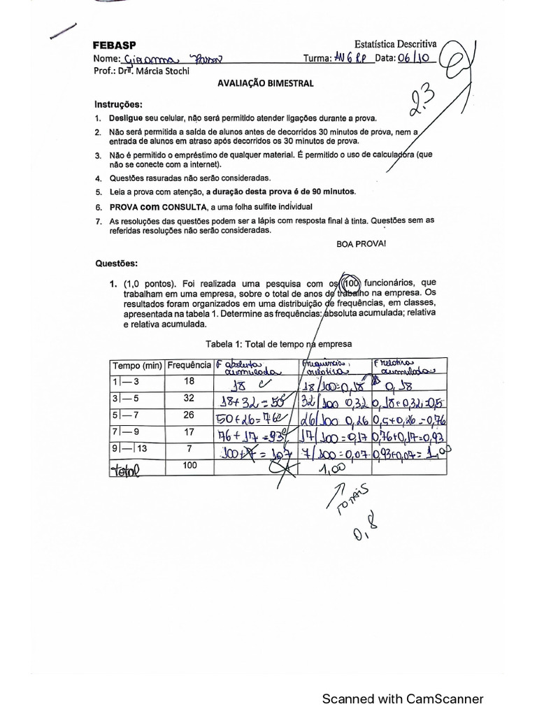 Prova | PDF