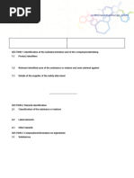 Johnson's Baby Powder Safety Data Sheet | PDF | Personal Protective ...