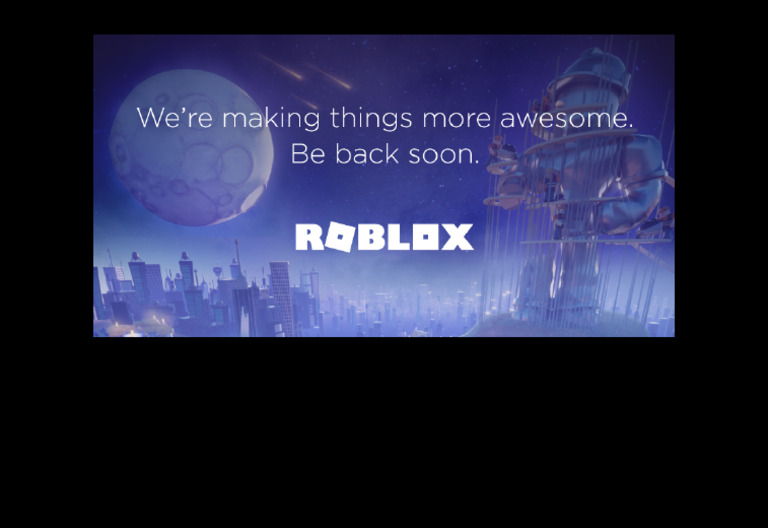 Roblox Maintenance | PDF