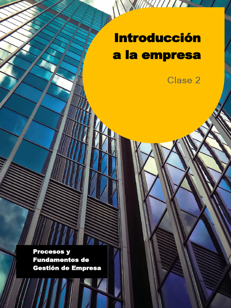 Clase 2 Procesos | PDF | Iniciativa empresarial | Business