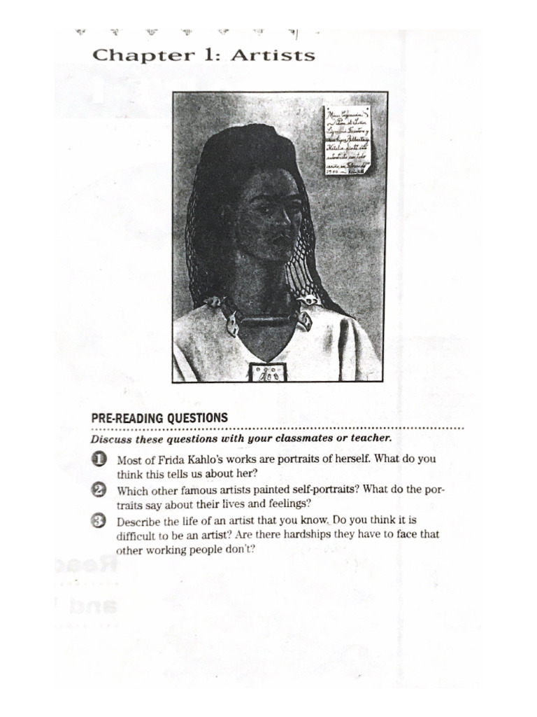 Frida Kahlo Reading | PDF