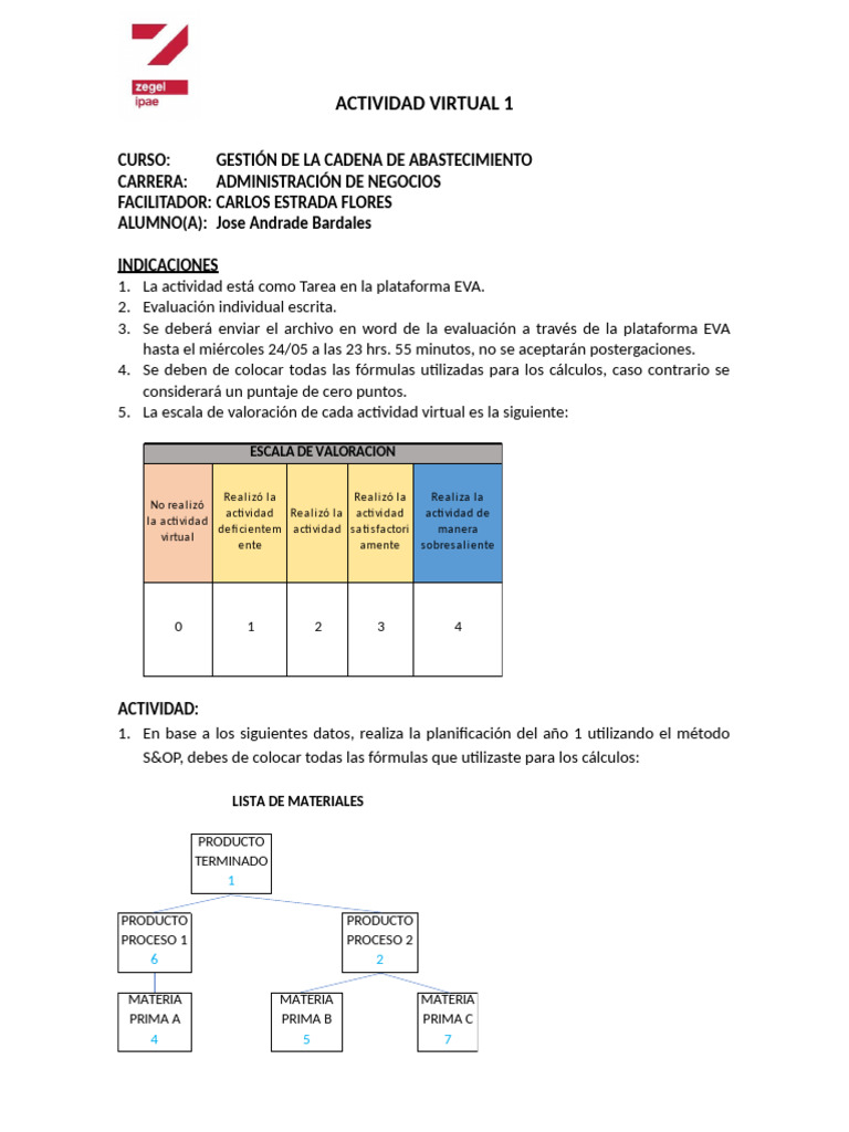 Actividad Virtual 1 | PDF
