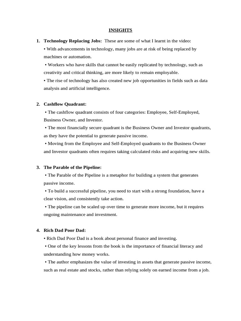 Insight 2 | PDF | Investing | Business