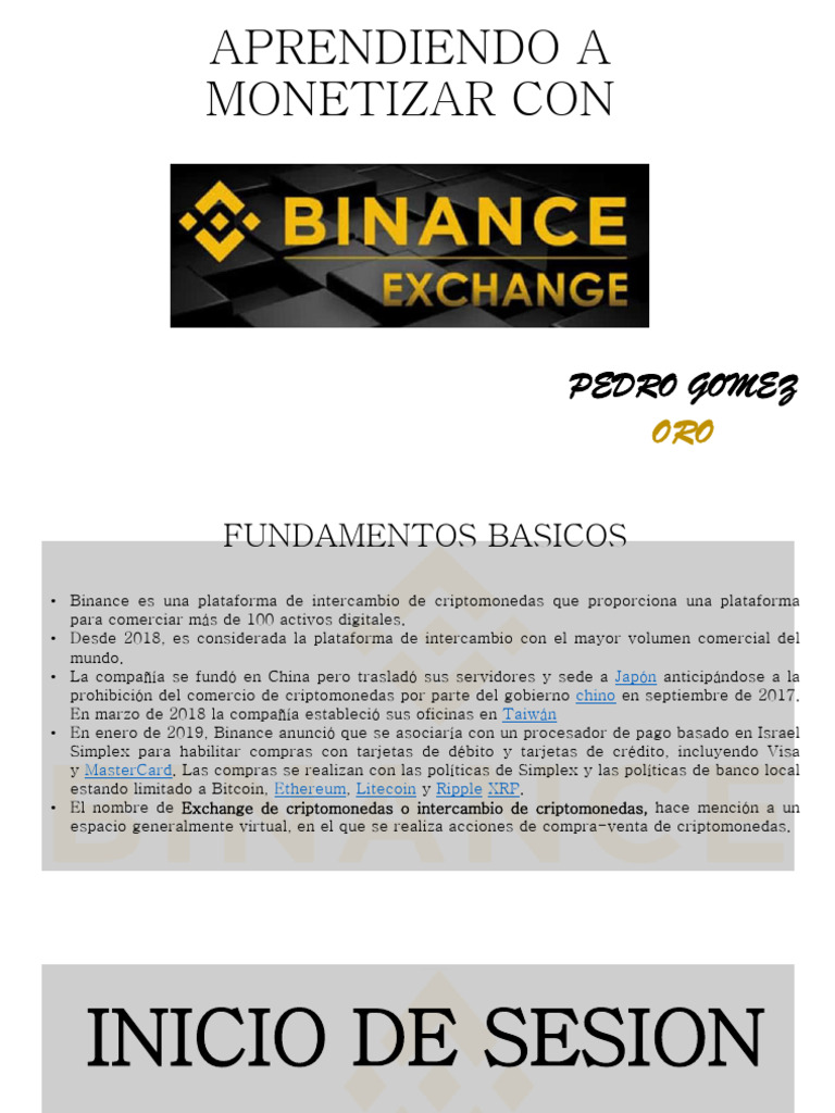 Aprendiendo A Monetizar Con Binance-1 | PDF | Criptomoneda | Pagos