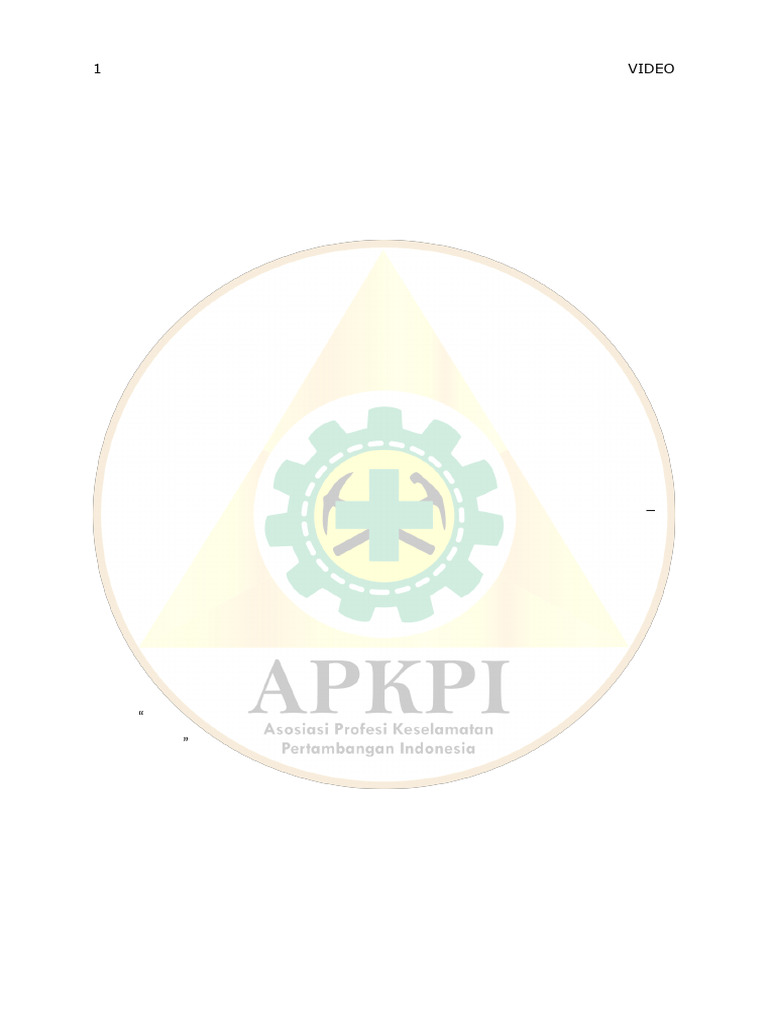 Guidebook Mining Safety Video Campaign Competition - BK3N 2024 - Apkpi ...