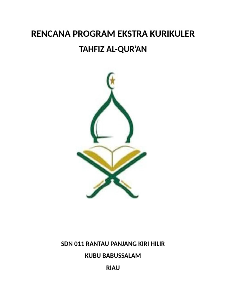 RENCANA PROGRAM Tahfiz | PDF