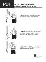 Rigging Hand Signals | PDF