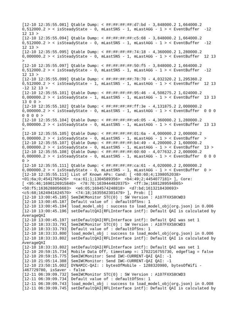 Iwc Dump | PDF | Computer File Formats | Computing
