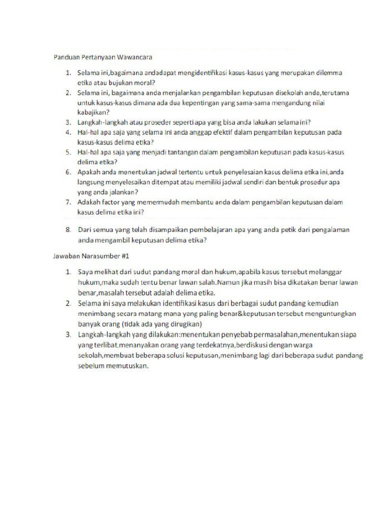 Contoh Percakapan DK Modul 3.1 | PDF