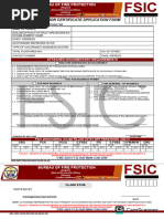 FSED 1F Application Form FSEC For Building Permit Rev02 | PDF