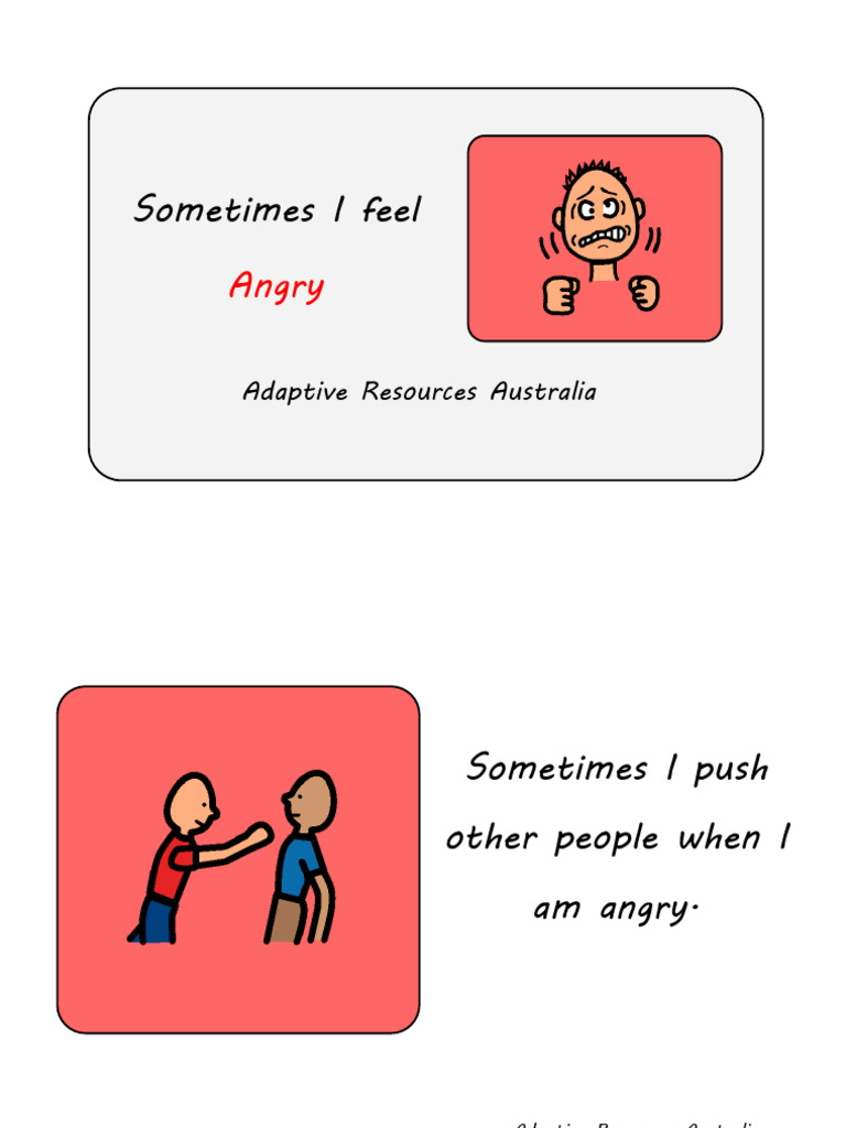 Sometimes I Feel: Angry | PDF