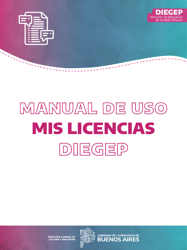 Diegep - Mis Licencias - Manual de Uso | PDF | Informática
