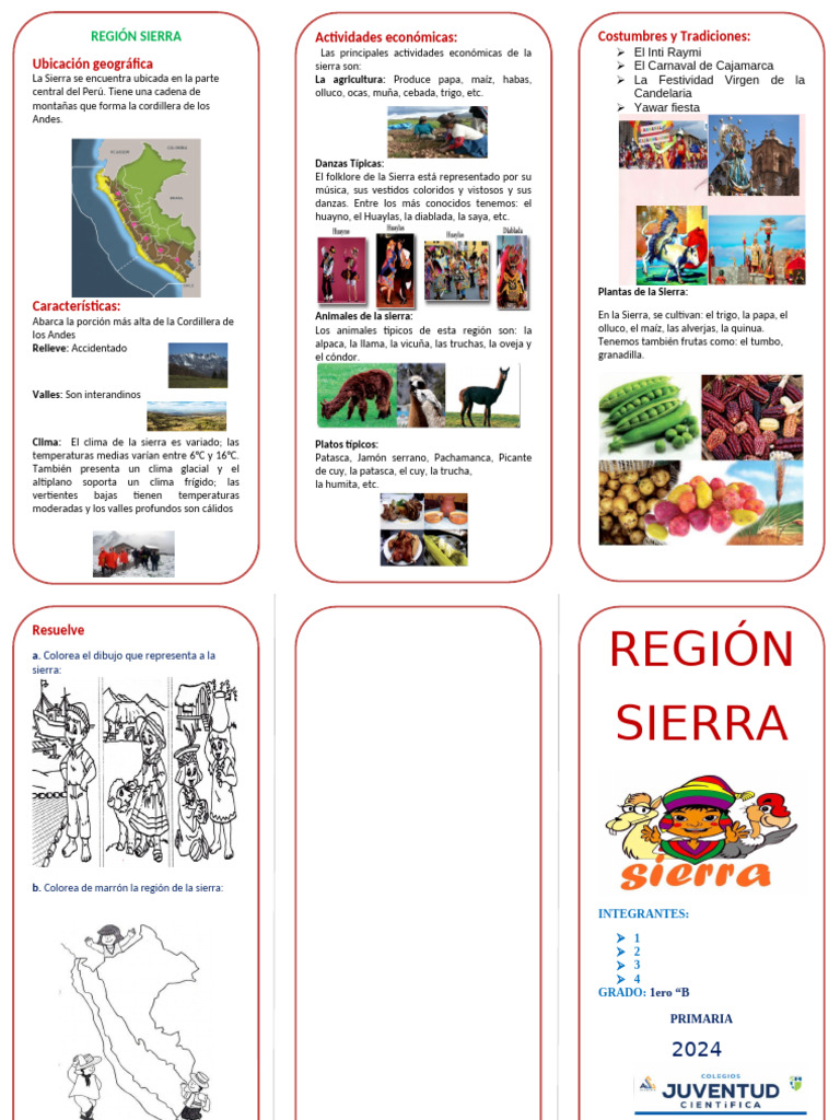 Sierra Triptico | PDF | Andes