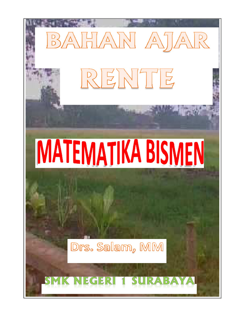 Matek | PDF | Karier & Perkembangan