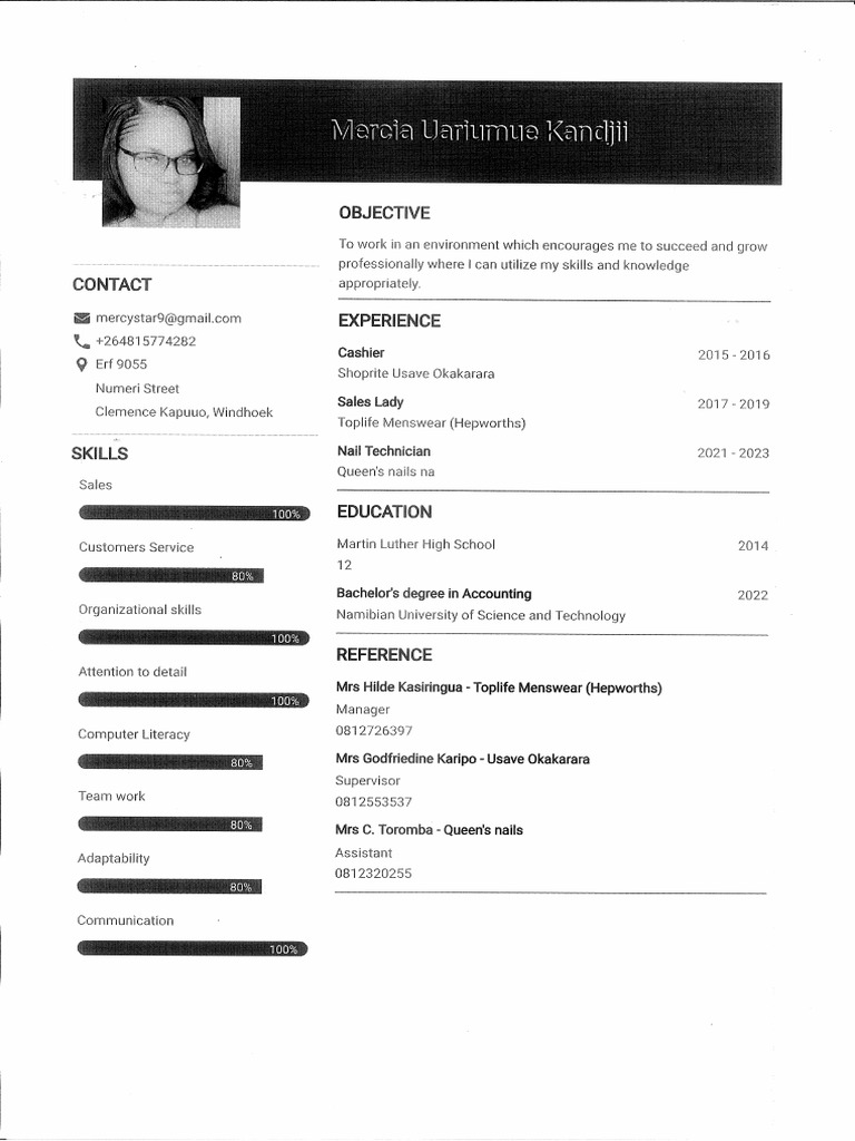 Proper CV | PDF