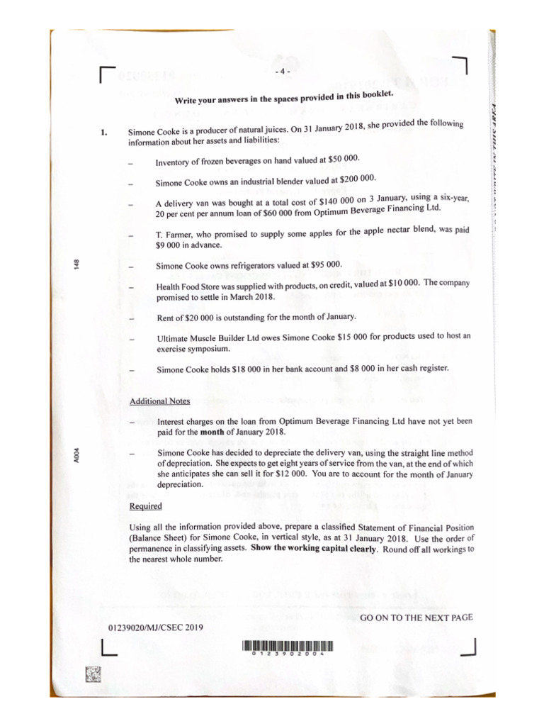 POA CSEC June 2019 | PDF