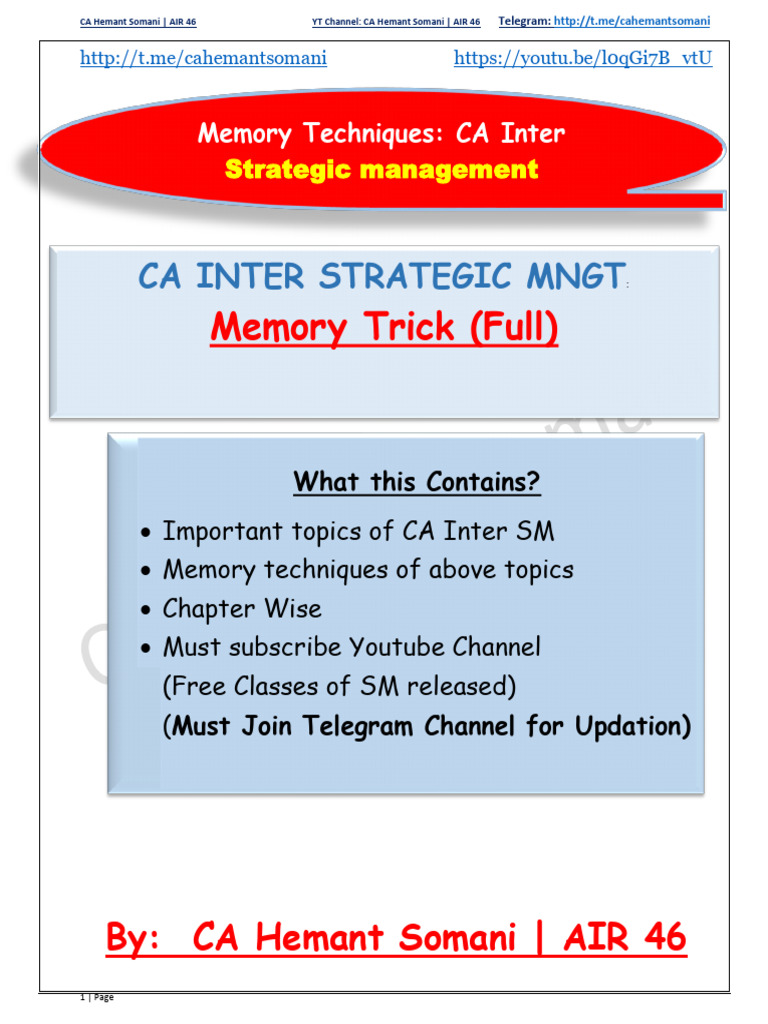 SM Trick | PDF | Marketing | Procurement