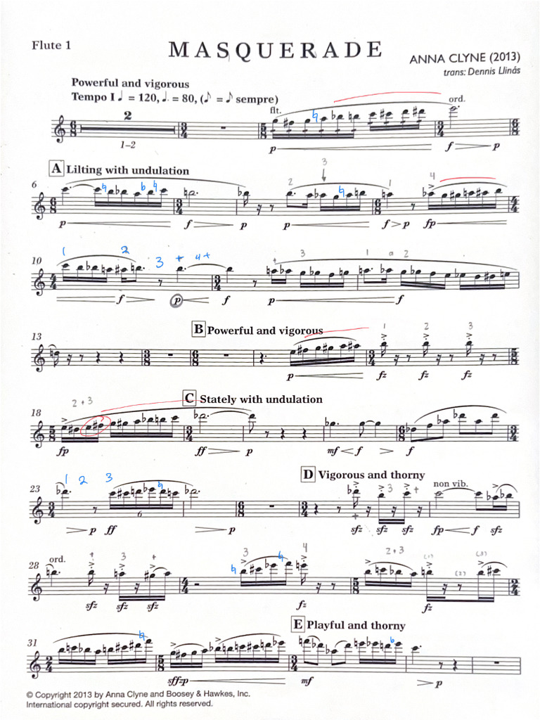 Clynne Masquerade Flute | PDF