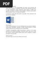 Introdução ao Microsoft Word | PDF | Impressão | Internet