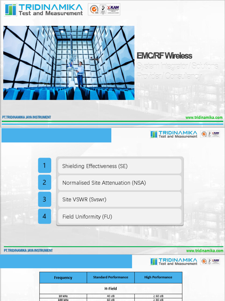 Chamber | PDF | Antenna (Radio) | Electromagnetic Interference