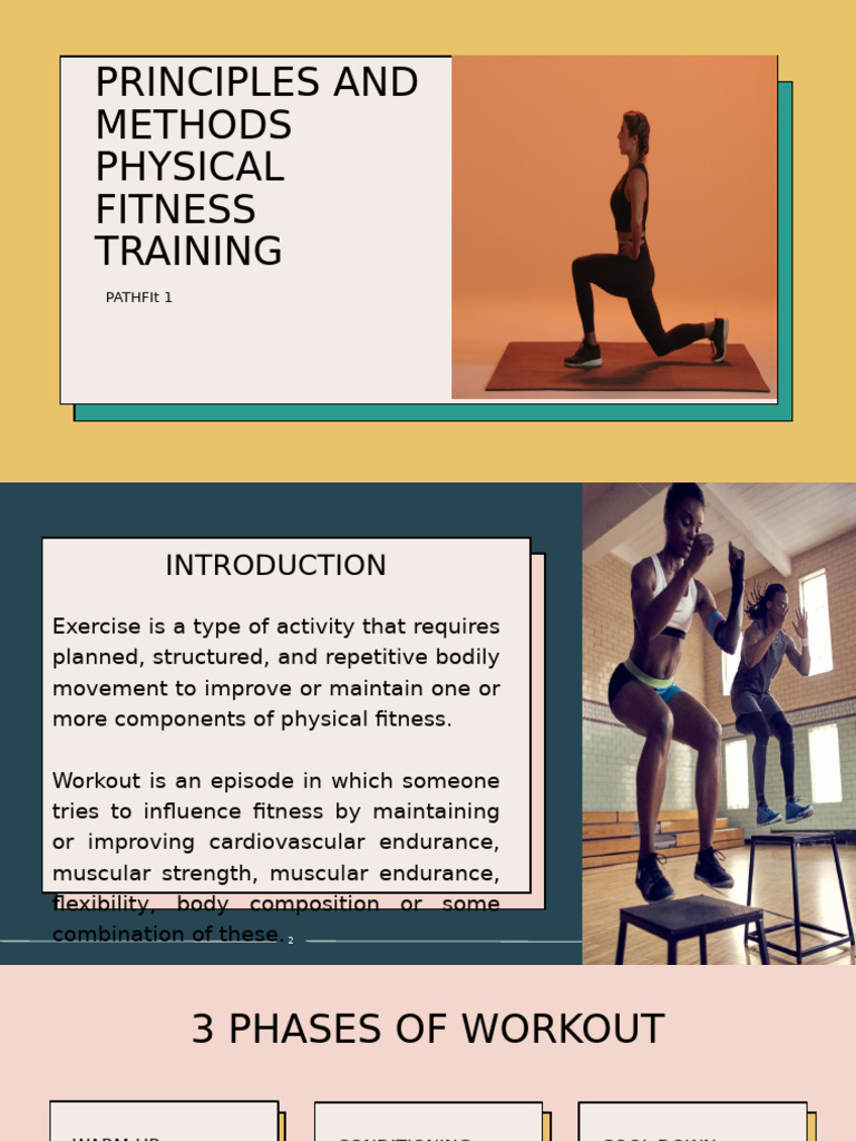 Physical Fitness Training Principles | PDF | Physical Fitness | Aerobic ...