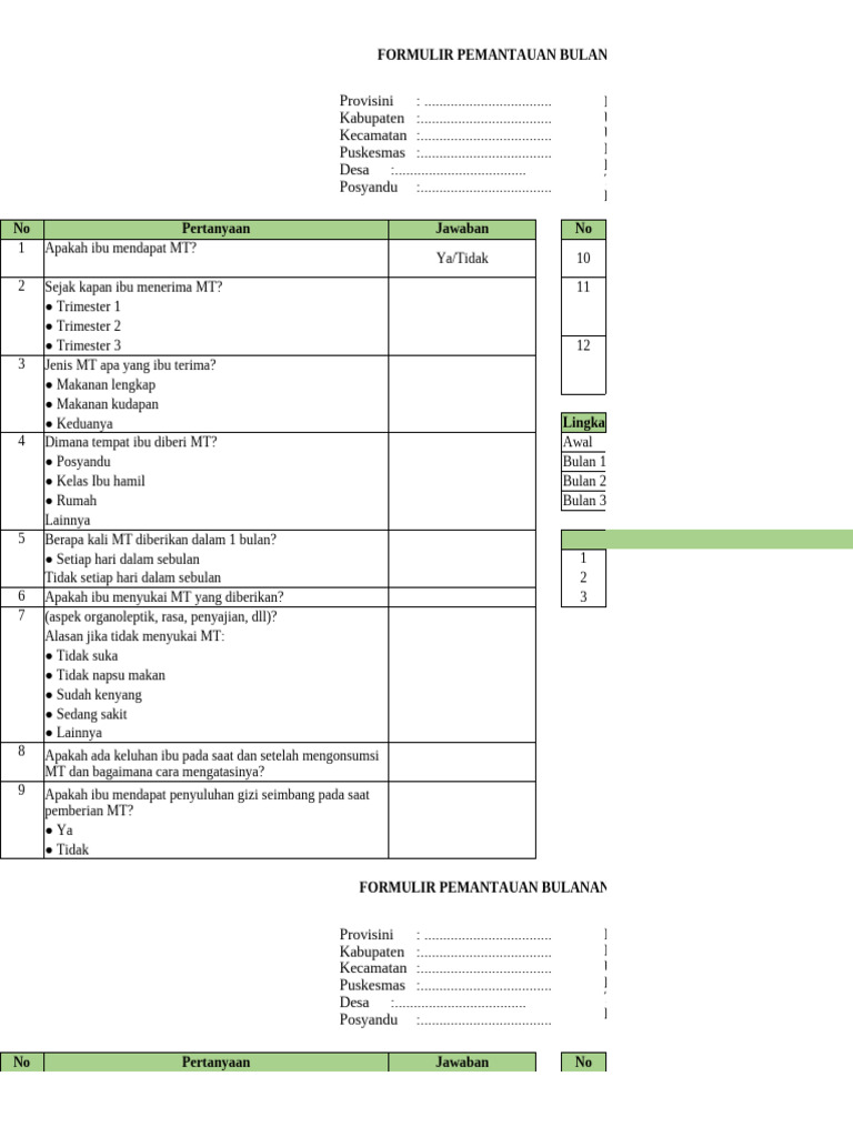 Form Monev Pmt | PDF