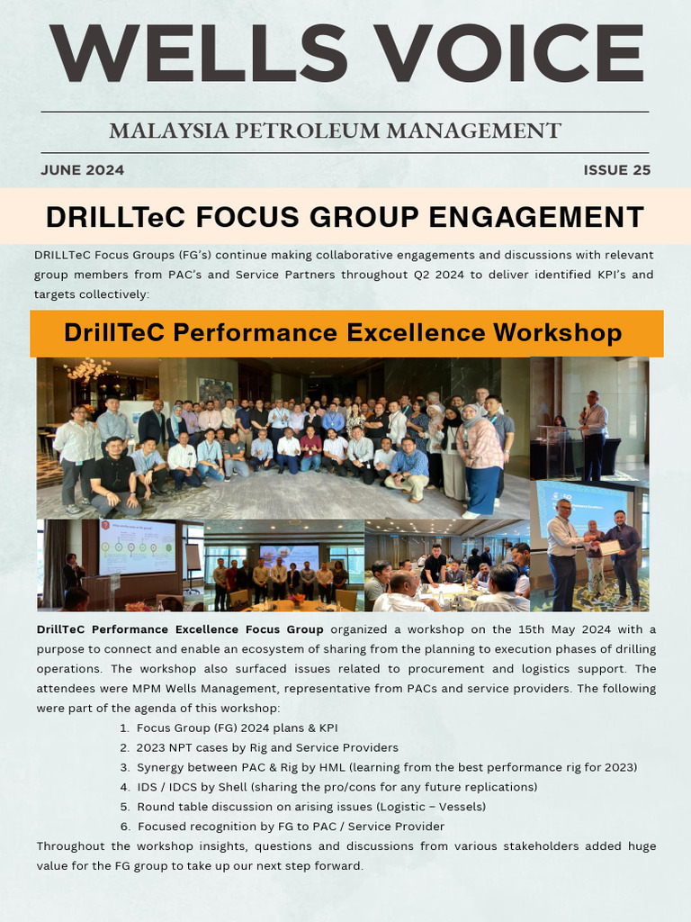 2024 DrillTeC Focus Group Insights | PDF | Oil Well