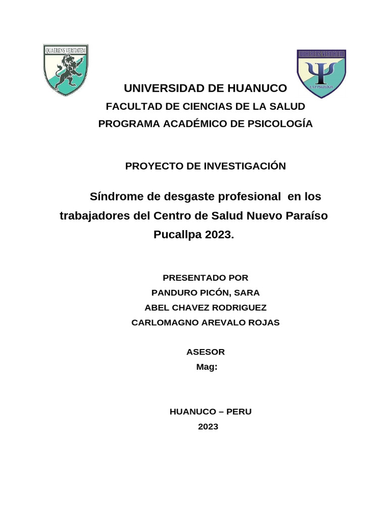 Tarea Academica 3 Peritaje | PDF | Burnout ocupacional | Estadísticas Tarea Academica 3 Peritaje | PDF | Burnout ocupacional | Estadísticas