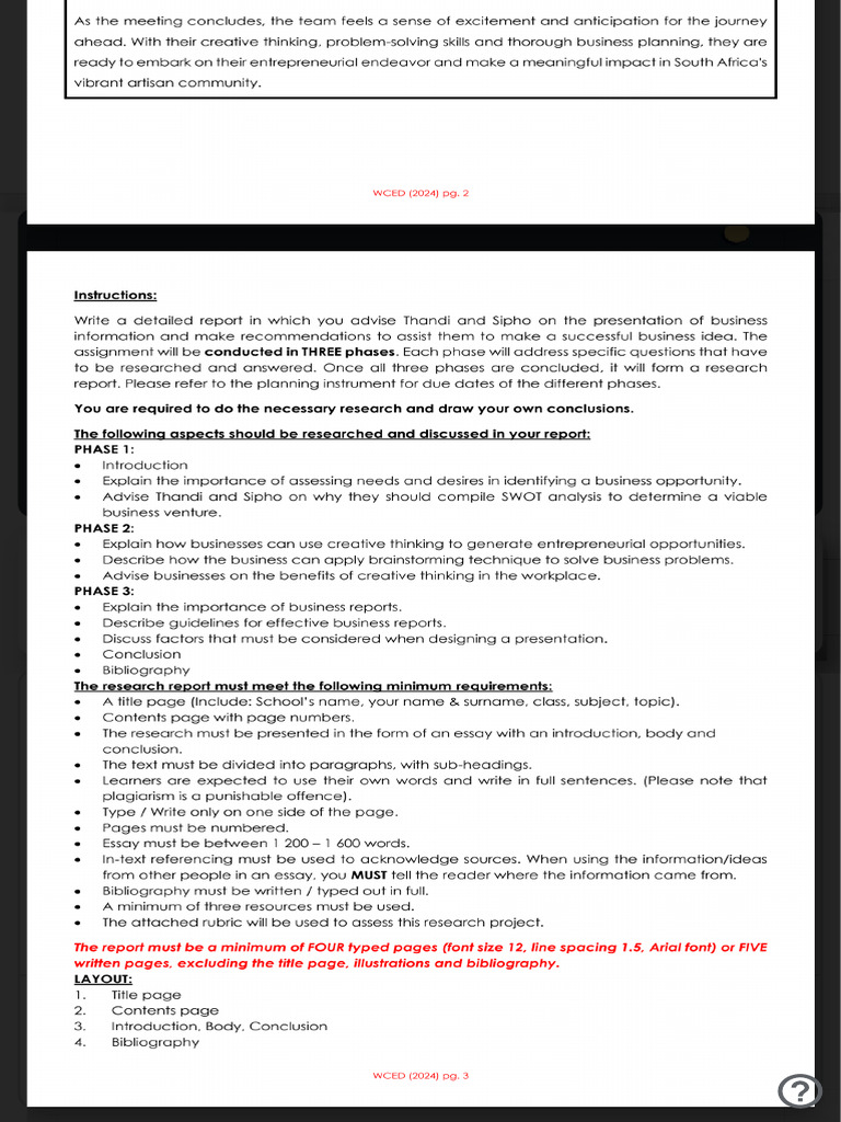 GR10 BSTD (2024) An | PDF | Brainstorming | Learning