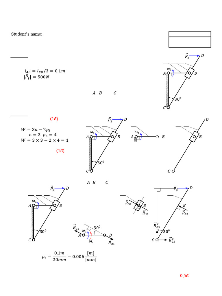 21.10.26 NLM CC01 - Sol | PDF | Classical Mechanics | Mechanical Engineering