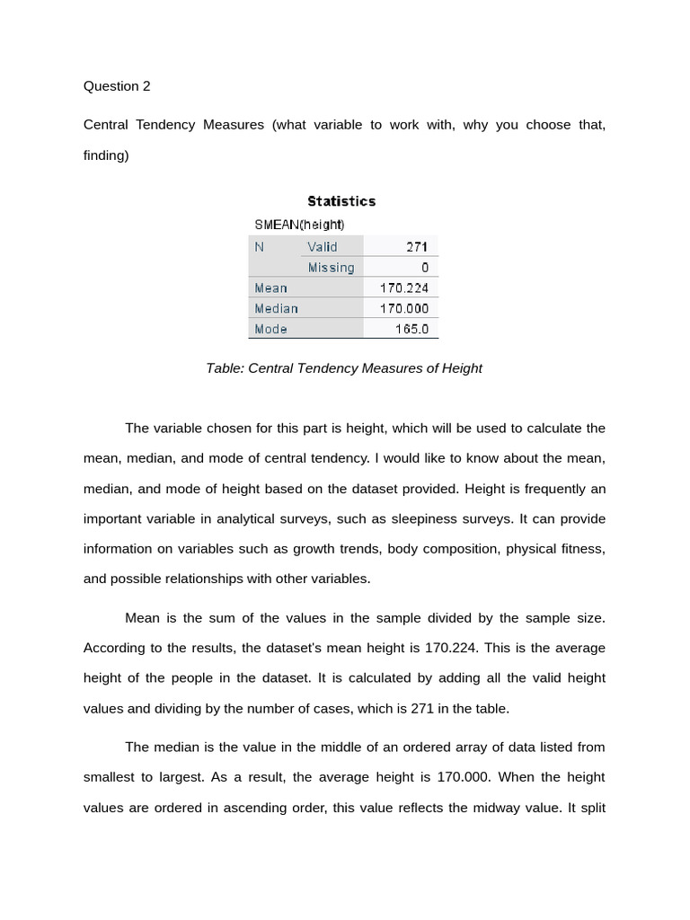 Assignment Q1 & Q5 | PDF | Statistics | Scientific Method Assignment Q1 & Q5 | PDF | Statistics | Scientific Method