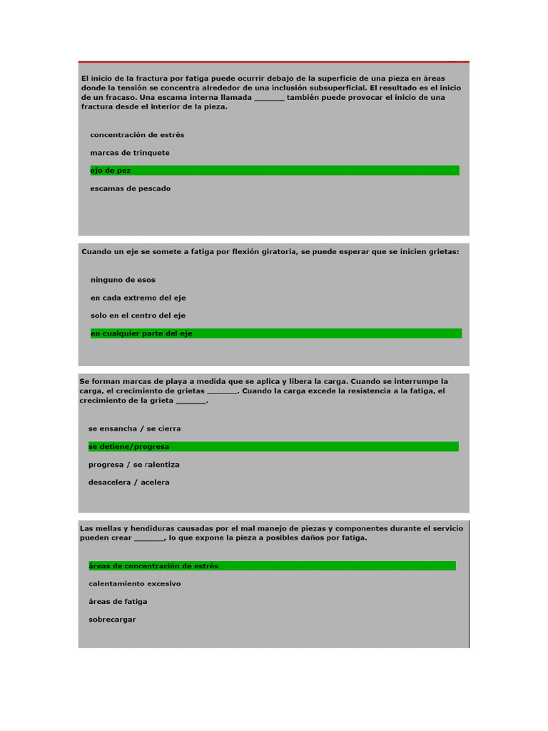 Failure Analysis Lesson 4 Fatigue Fractures | PDF