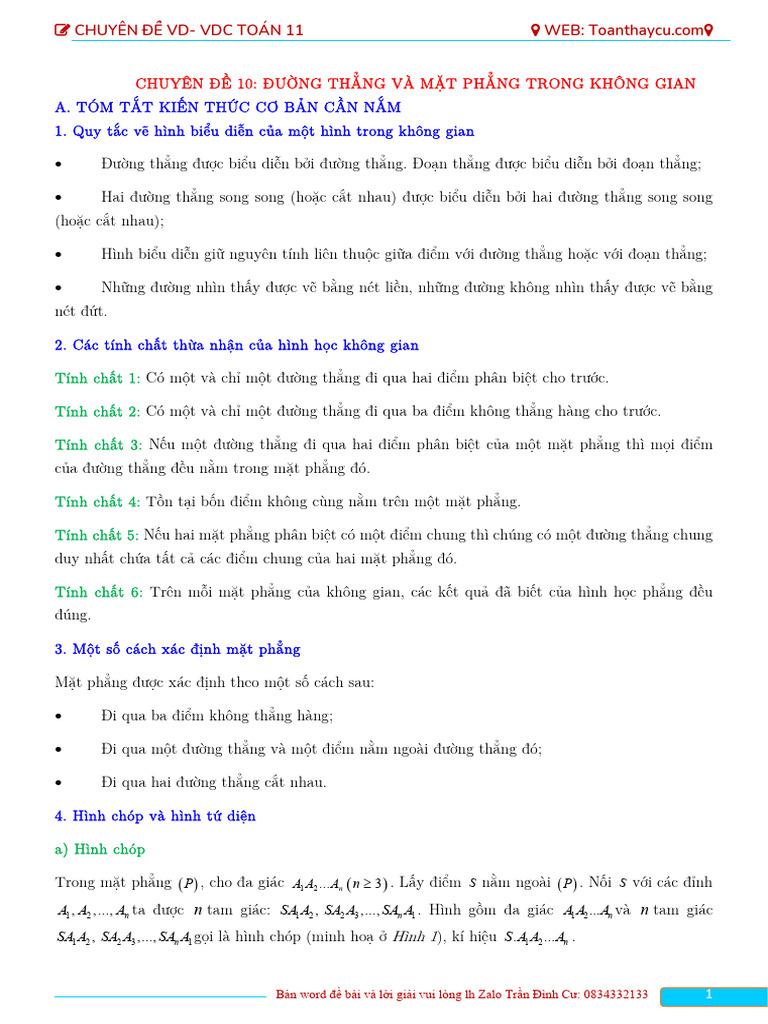 QHSS THẦY CƯ | PDF