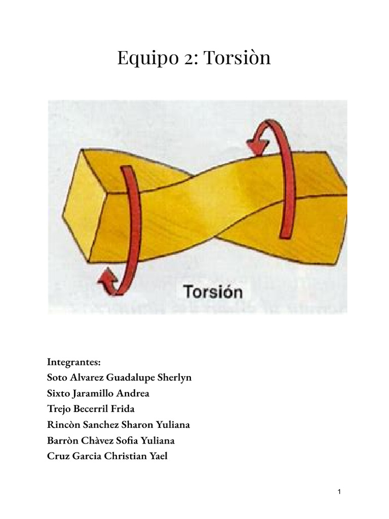 Análisis de Torsión en Barras | PDF | Viga (Estructura) | Ingeniería ...