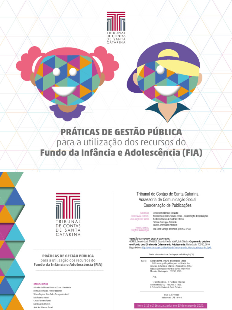 Cartilha Aplicação FIA | PDF | Orçamento governamental | Esfera pública