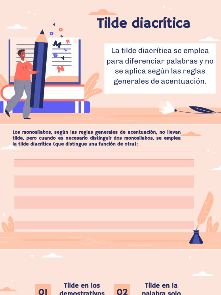 Tilde Diacrítica-Puntuación | PDF | Coma | Morfología Lingüística