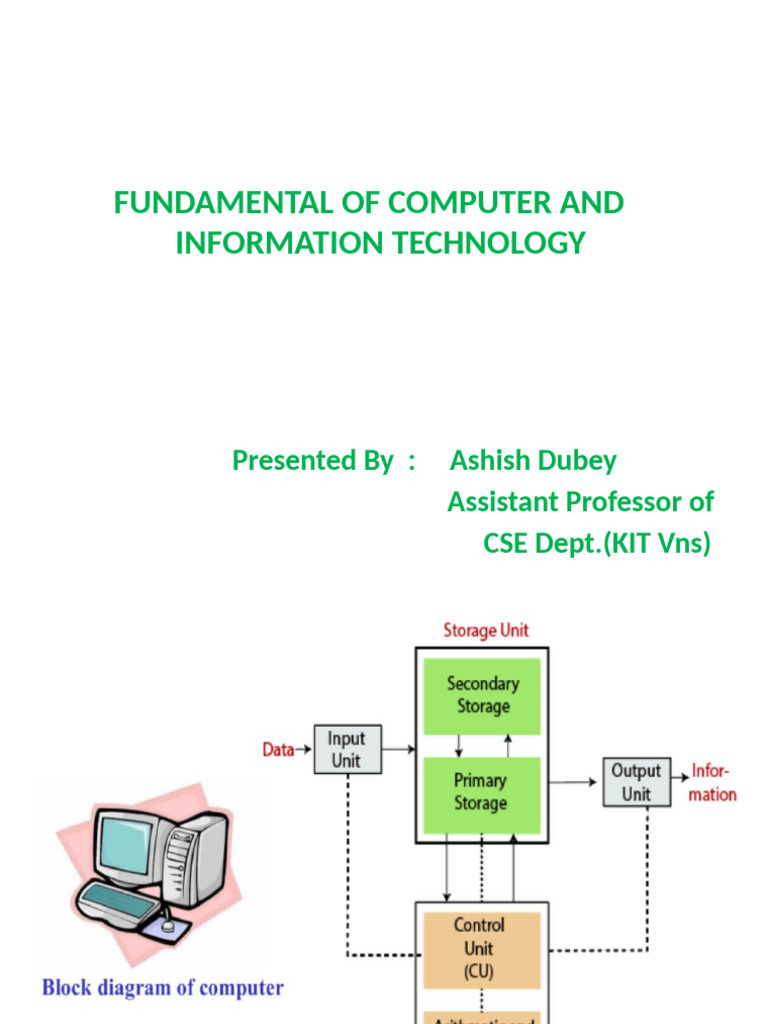 Computer Fundamental | PDF | Computers | Technology & Engineering