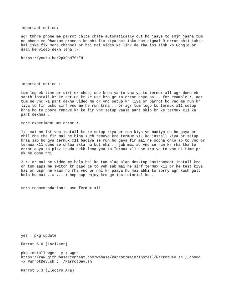 Parrot OS Setup Guide | PDF | Desktop Environment | Computer Science