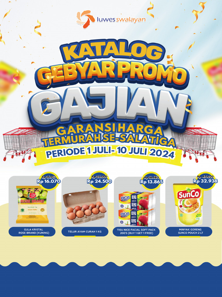 Katalog Luwes Swalayan Salatiga 1 Juli - 10 Juli 2024 | PDF